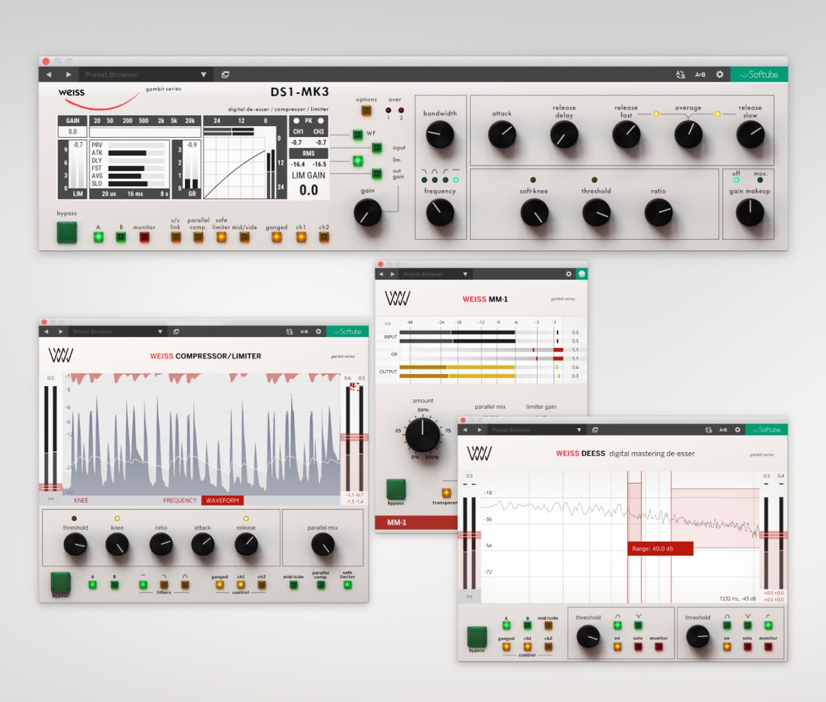 Softube WEISS DS1-MK3 Plugin (Bundle) – Weiss Engineering